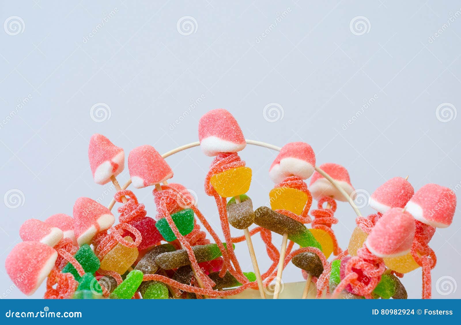 Delicious Mixed Colorful Candies Stock Photo - Image of food, dessert ...