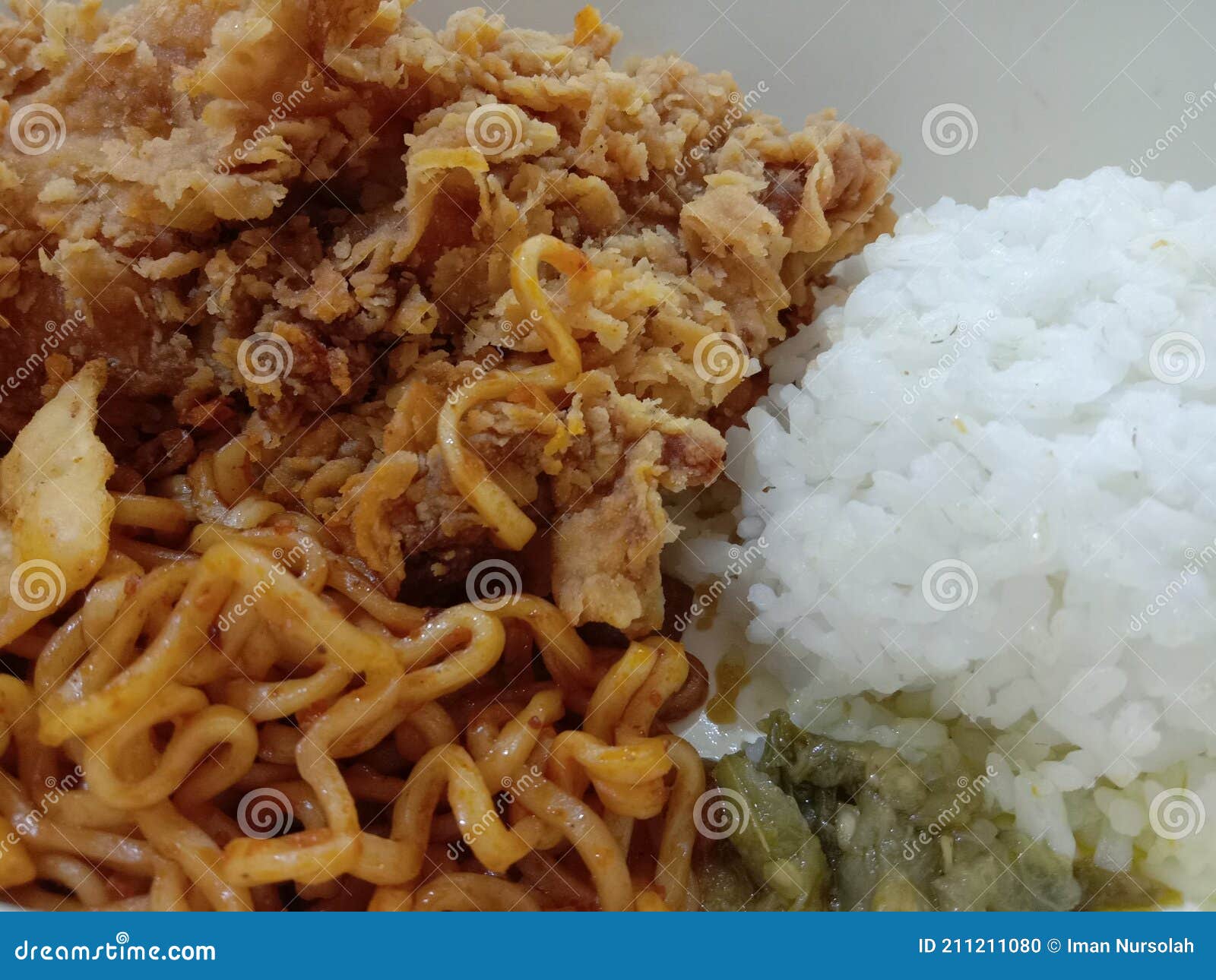 A Delicious Monday Lunch Menu for Office Employees Stock Photo - Image ...