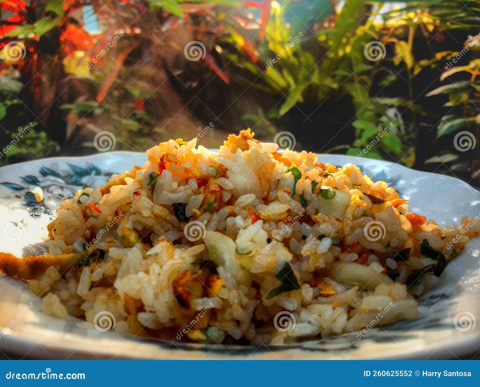 Delicious Nasi Goreng for Breakfast Stock Photo - Image of wife, fried ...
