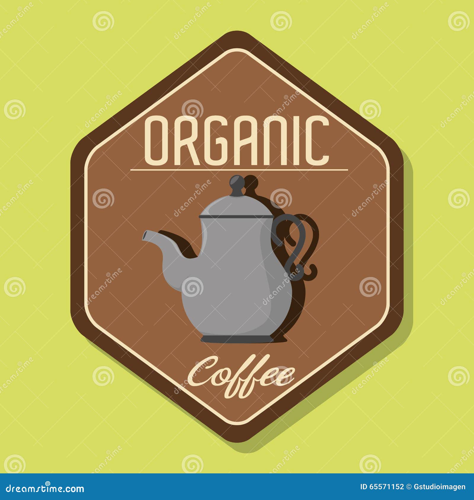 Delicious Natural and Organic Coffee Stock Vector - Illustration of ...