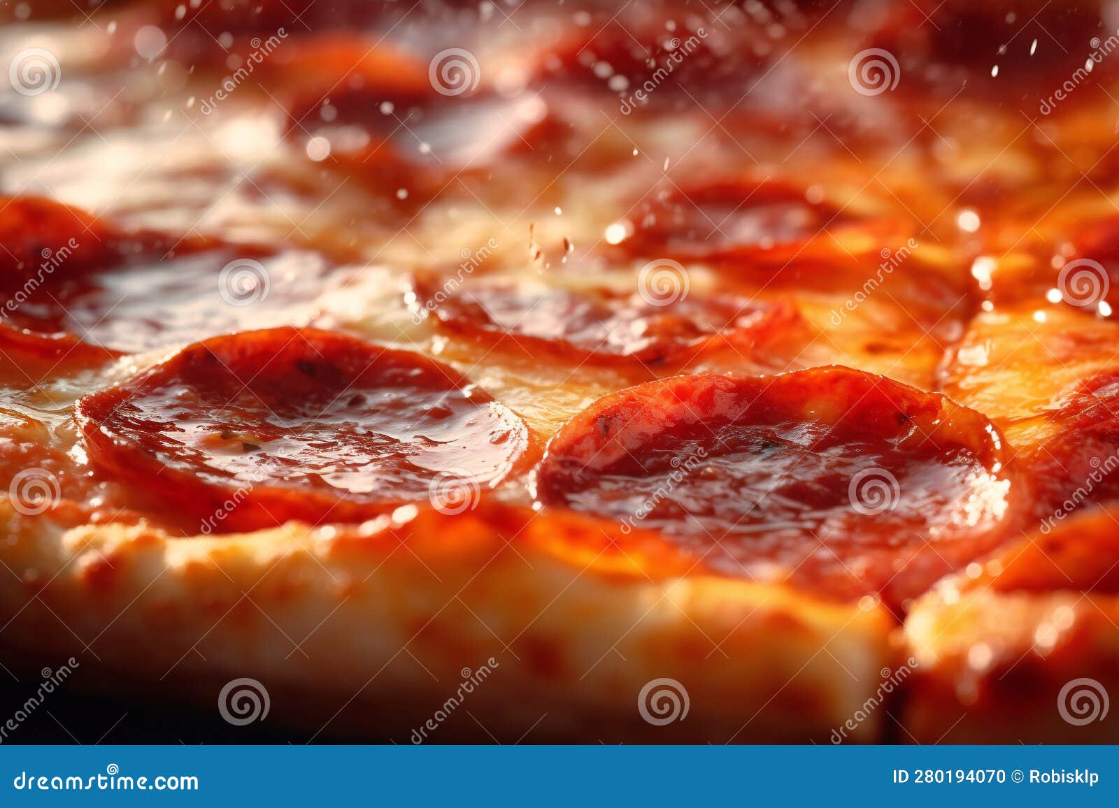 Delicious Neapolitan Style Pizza Background Stock Illustration ...