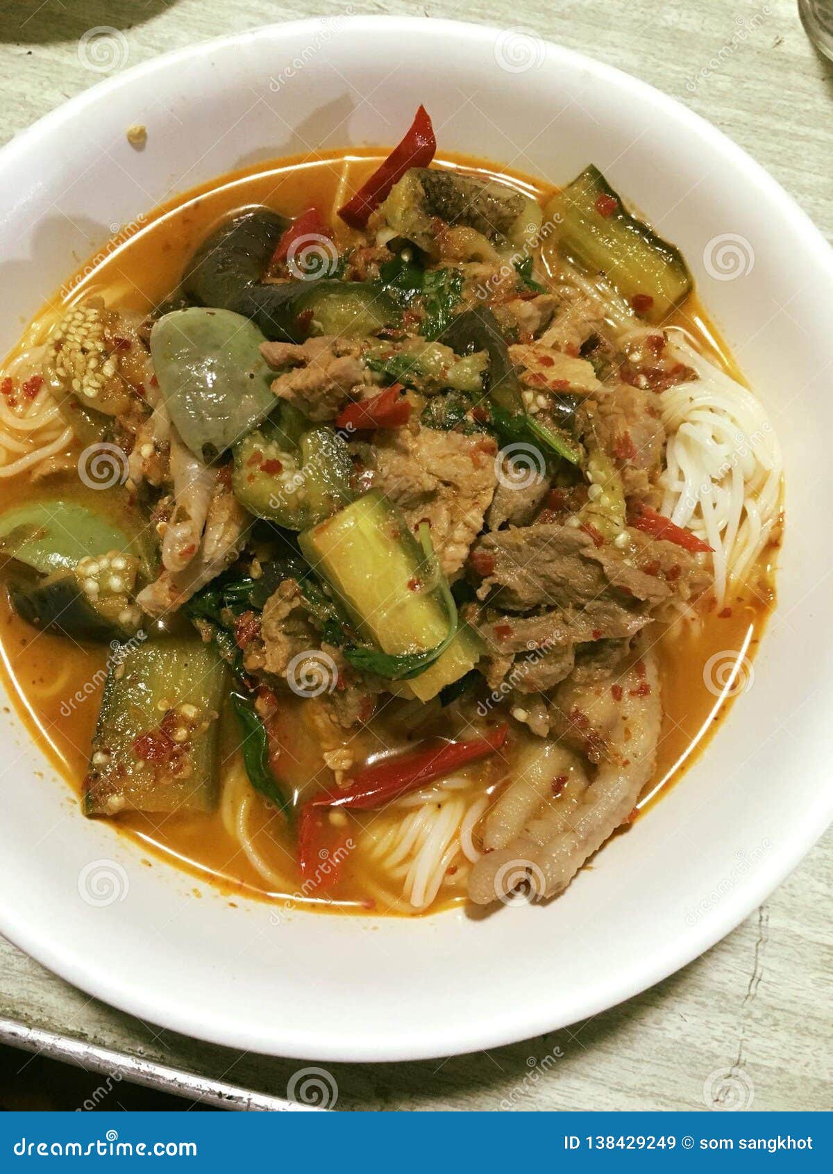 Wild Curry With Freshwater Fish Royalty-Free Stock Image ...