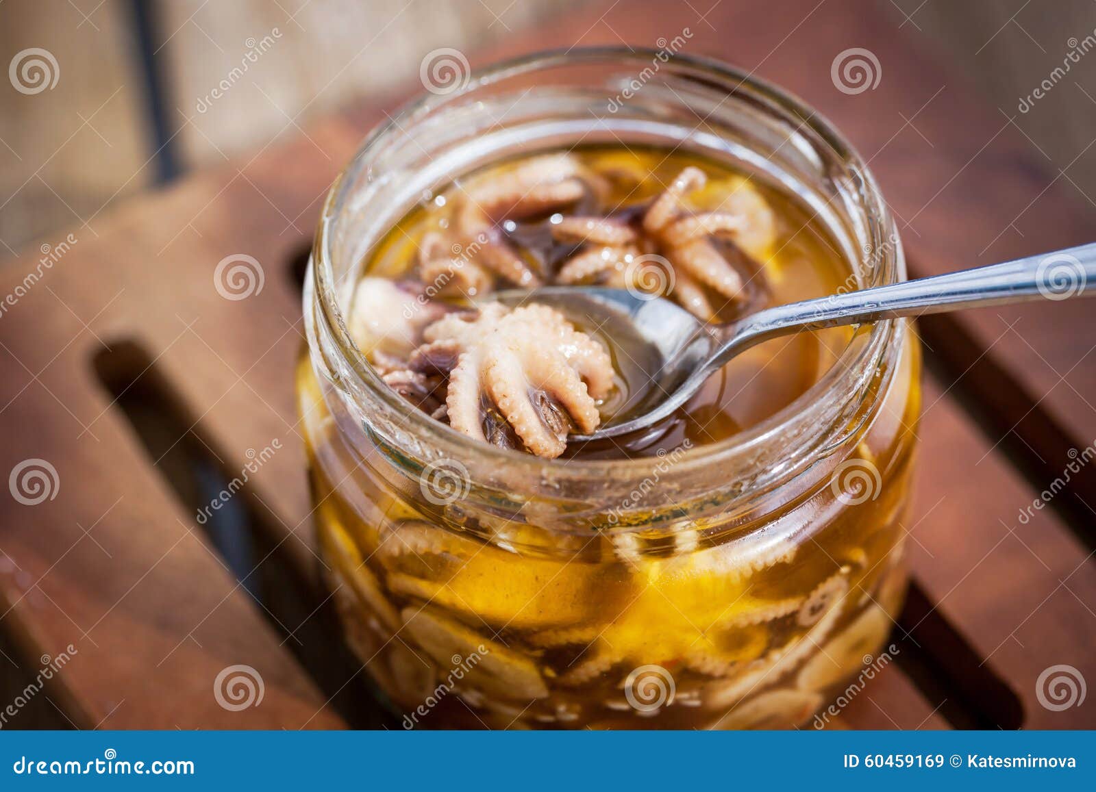Delicious Octopus Appetizer Stock Image - Image of marinated, snack ...