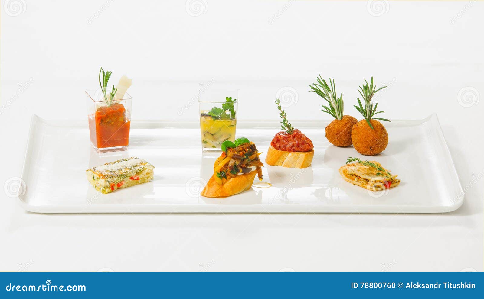 Delicious and Original Appetizer Tapas Bar Stock Photo - Image of ...
