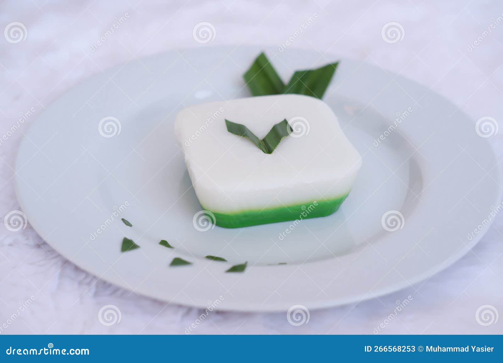 Delicious Pandan Rice Cake As a Background Stock Image - Image of cake ...