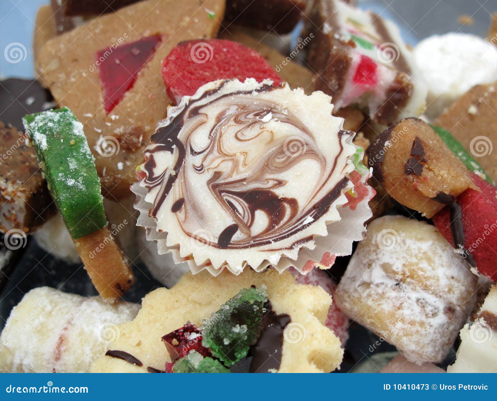 Delicious pastries stock image. Image of variety, cookies - 10410473