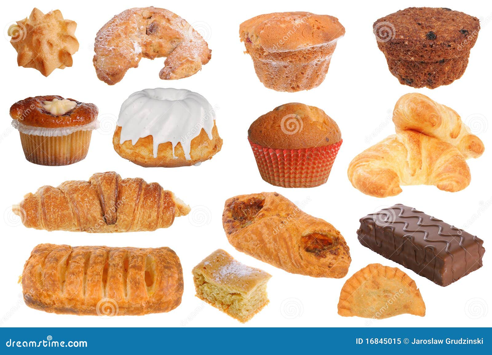 Delicious Pastries and Cakes Stock Image - Image of close, objects ...