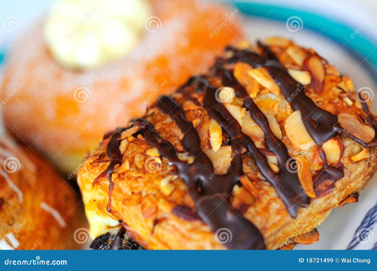 Delicious pastry stock image. Image of closeup, pastry - 18721499