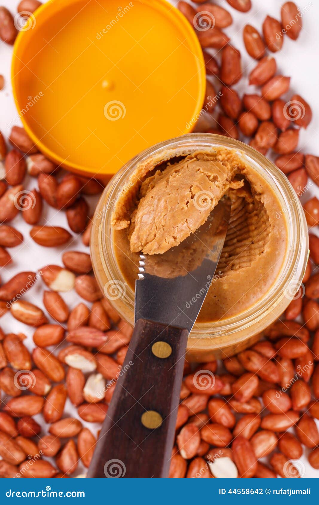 Delicious Peanut Butter on the Table Stock Photo - Image of dinner ...