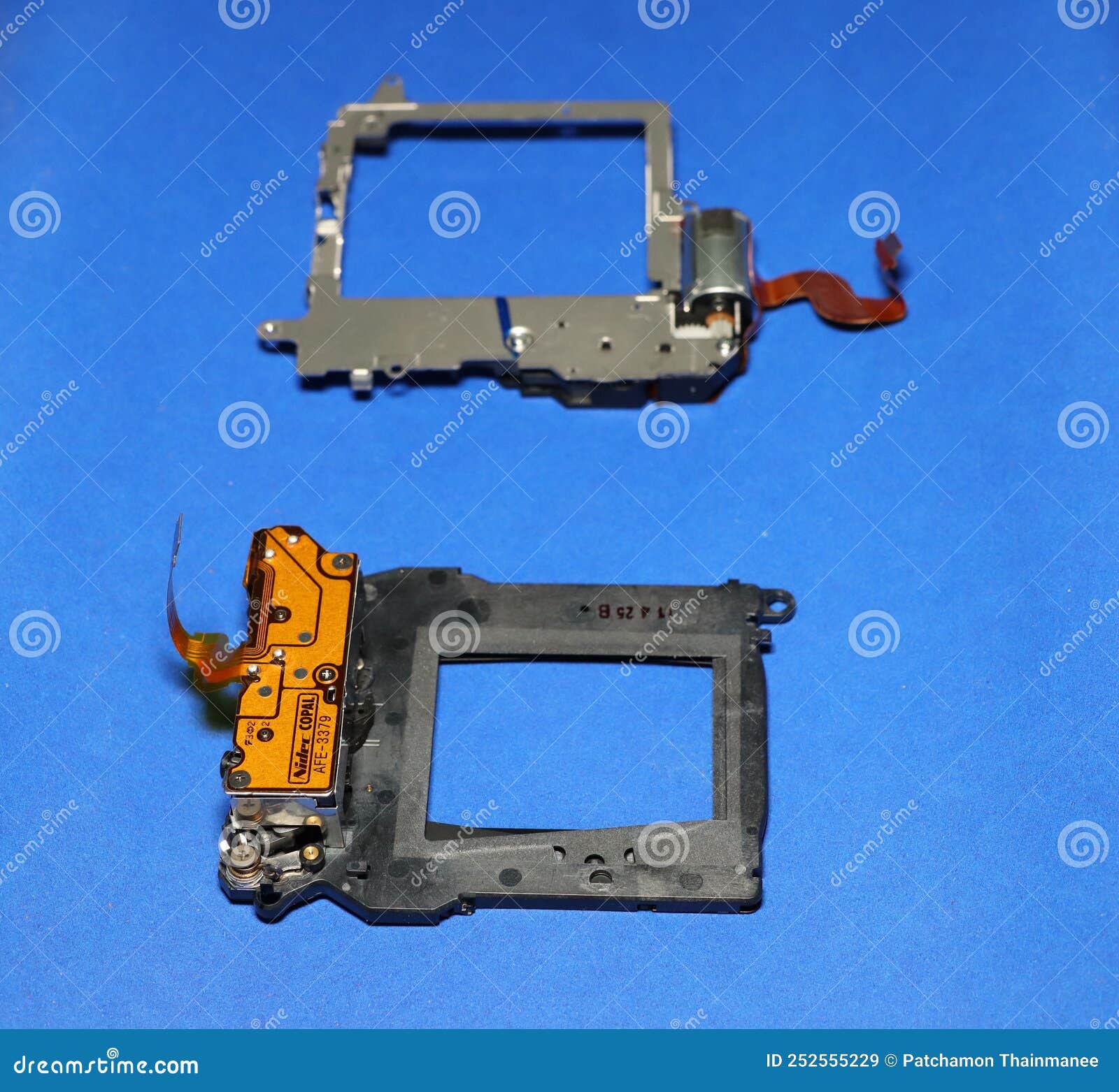 A Delicious Piece Inside of a DSLR Camera. Stock Image - Image of ...