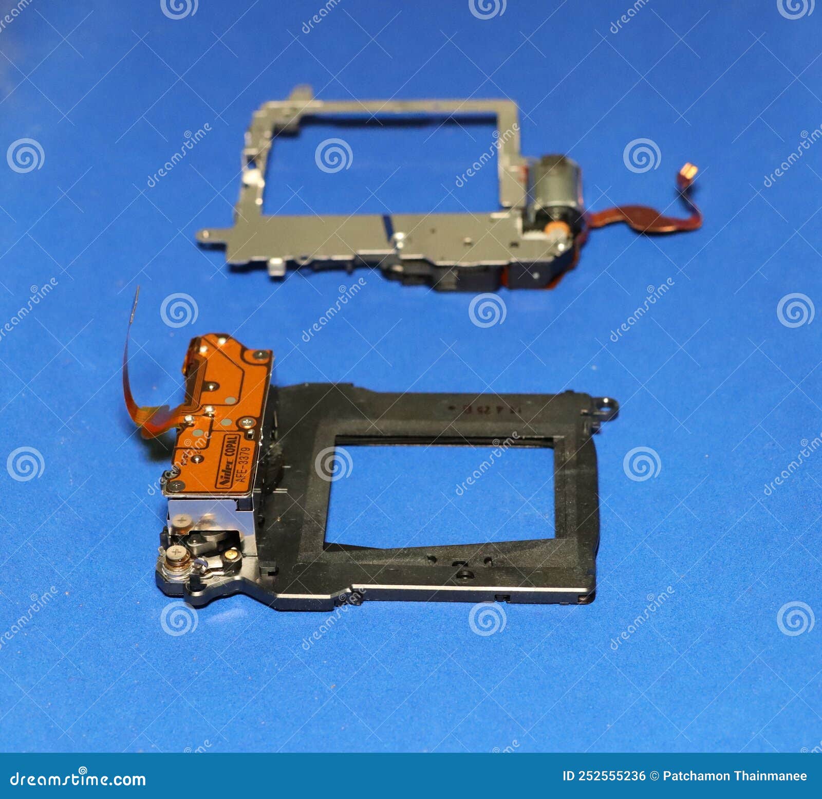 A Delicious Piece Inside of a DSLR Camera. Stock Photo - Image of ...