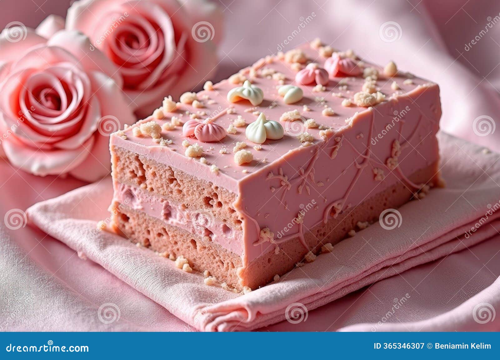 Pink Layer Lines Shape Abstract Background Stock Image | CartoonDealer ...