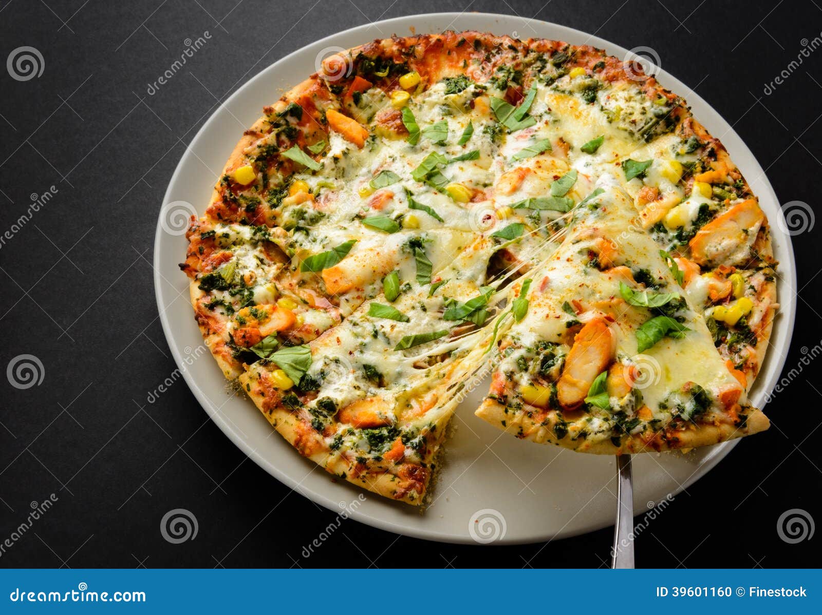Delicious Pizza with Extra Cheese Stock Photo - Image of sauce, italy ...