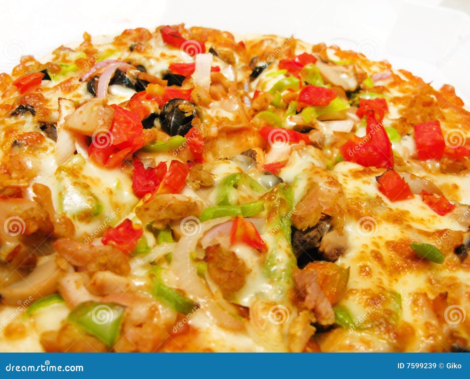 Delicious Pizza On The Table Royalty-Free Stock Photography ...