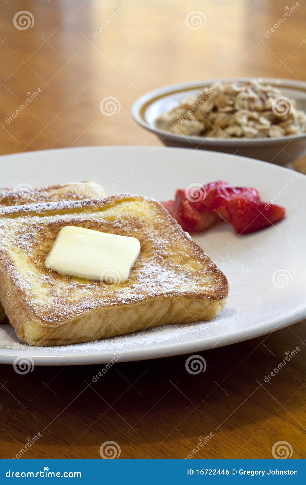 Delicious Plate of French Toast. Stock Photo - Image of french, cuisine ...