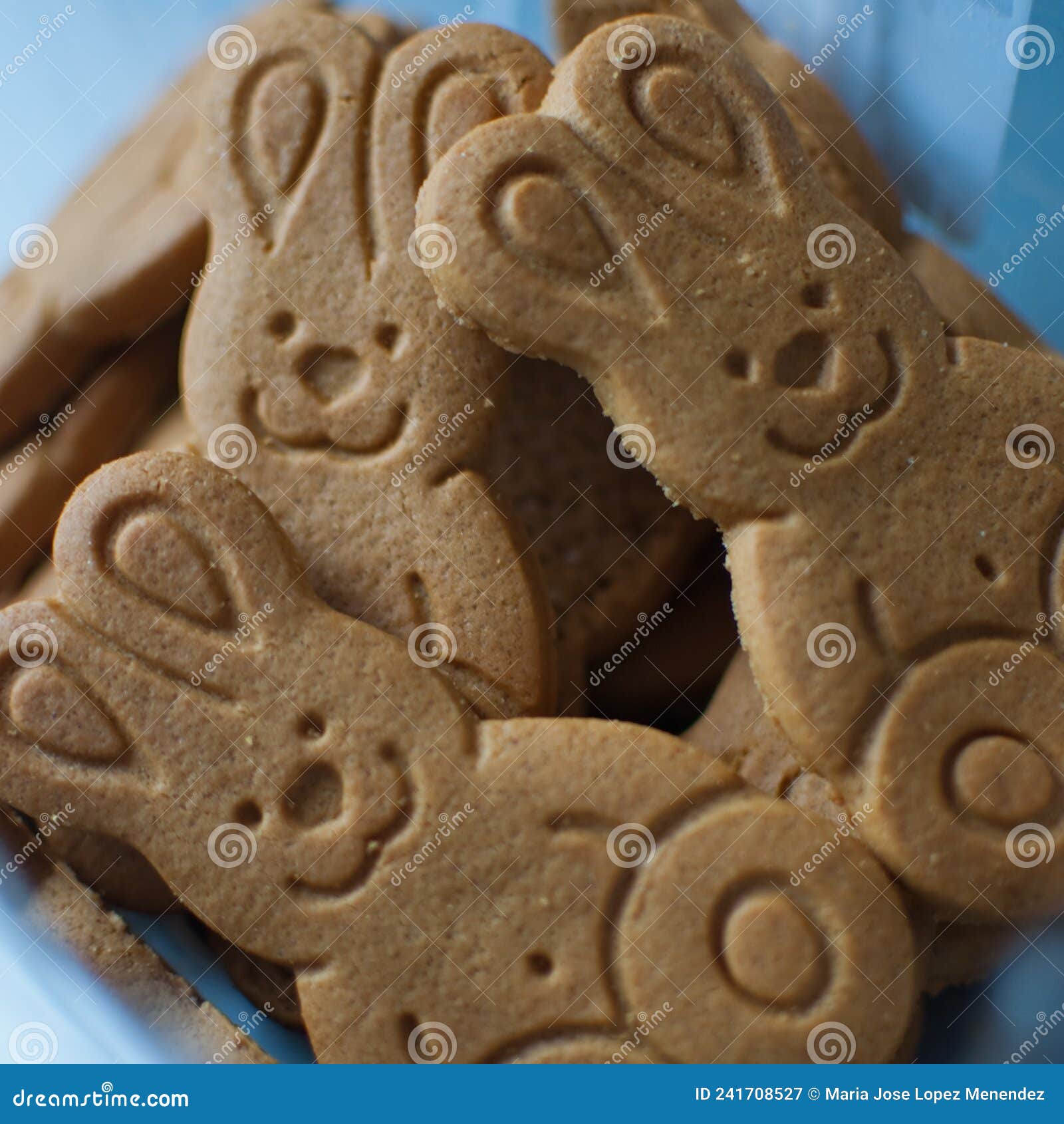 Delicious Rabbit Shaped Cookies with Ginger Flavour. Easter Bunny ...