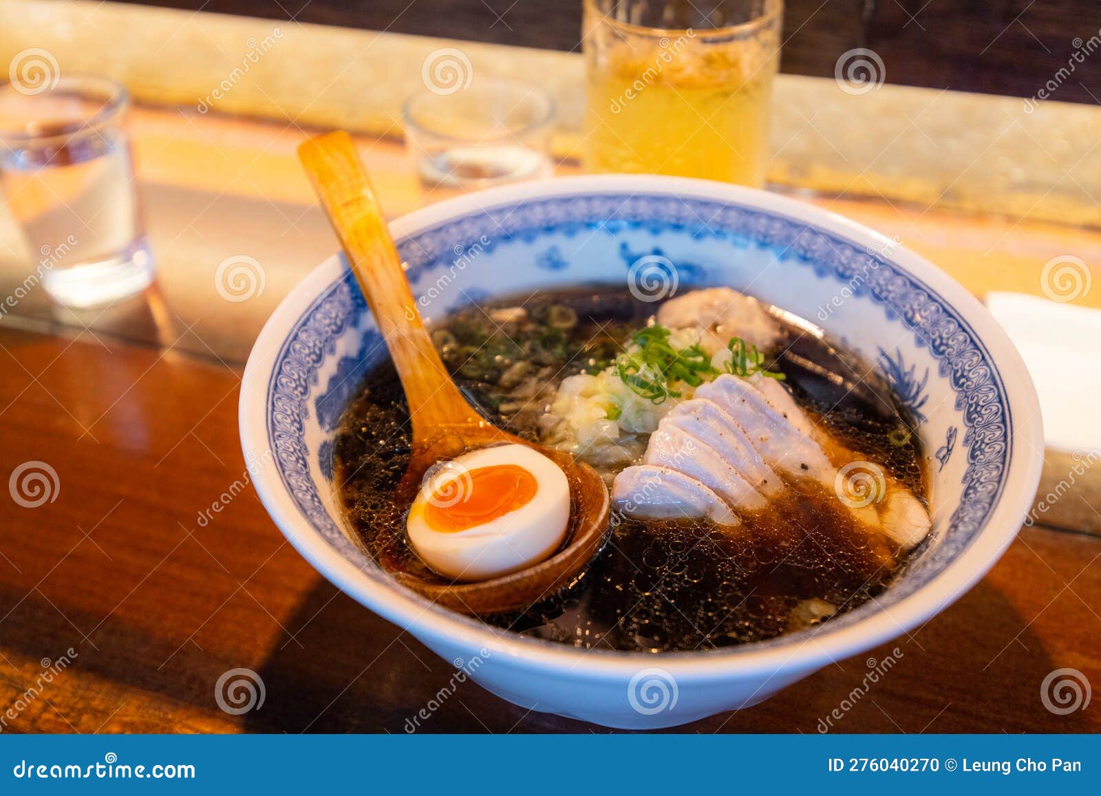 Delicious Ramen in Japan Restaurant Stock Photo - Image of food, pork ...