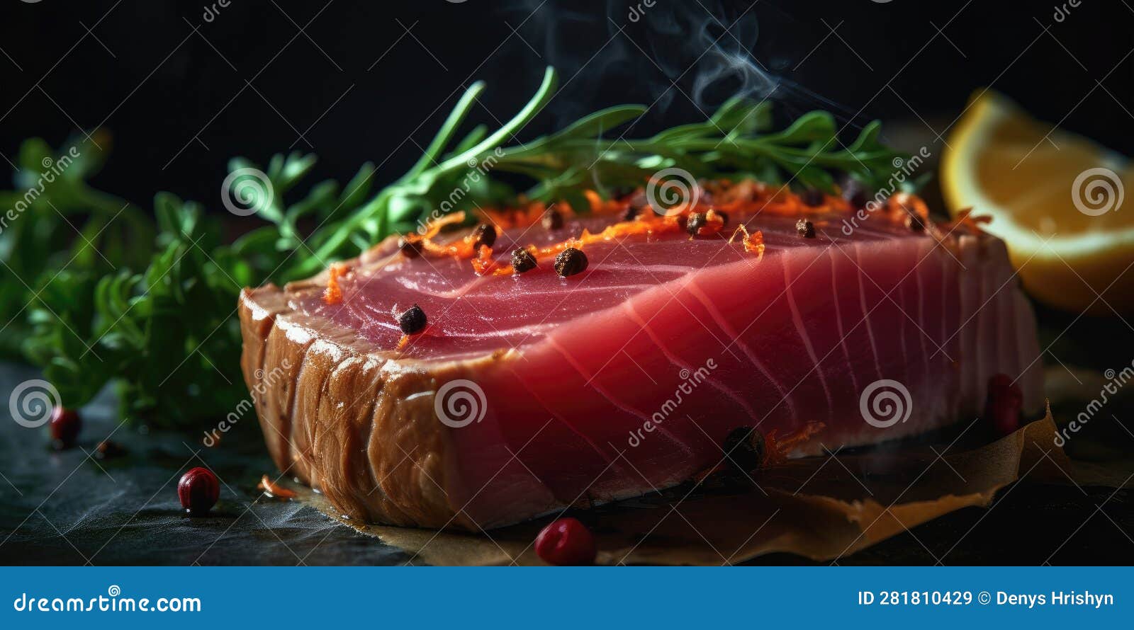 Delicious Recipe for Red Tuna Steaks with Garlic Butter Creating Using ...