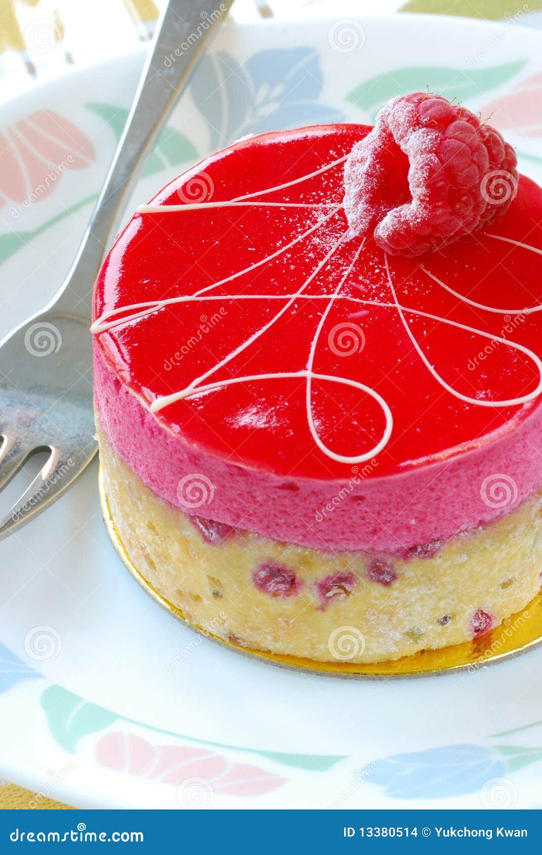 A Delicious Red Berry Pastry Stock Photo - Image of temptation, fresh ...