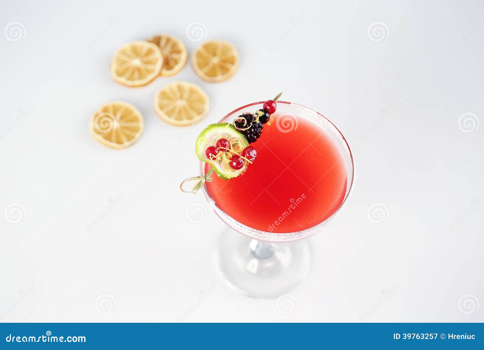 Delicious red cocktail stock image. Image of party, summer - 39763257