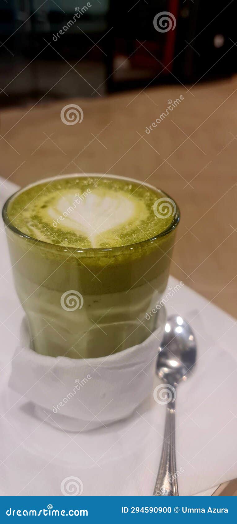 Delicious and Refreshing Matcha Drink Stock Photo - Image of matcha, refreshing: 294590900