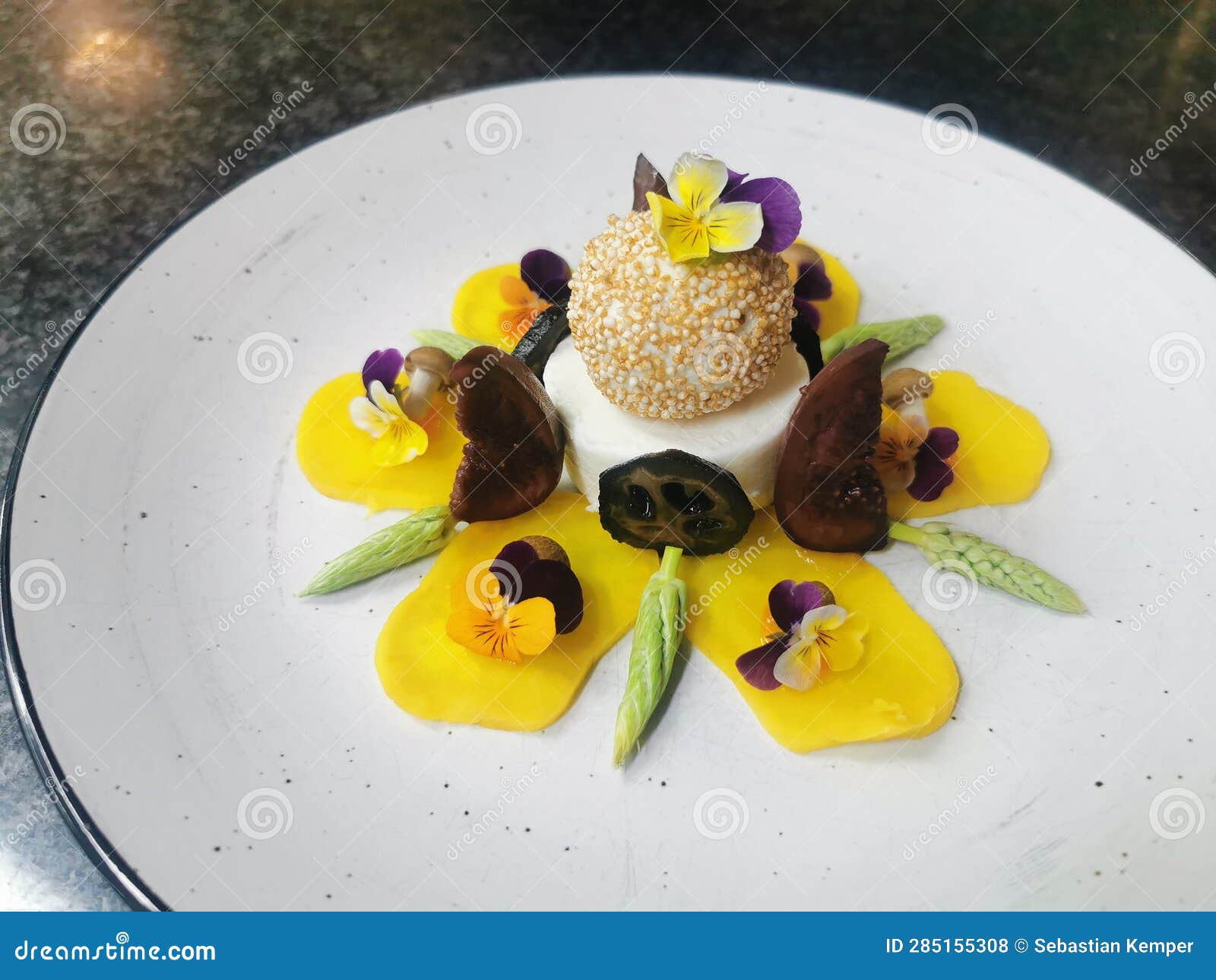 Delicious Restaurant Food Chef Michelin Star Stock Photo - Image of ...