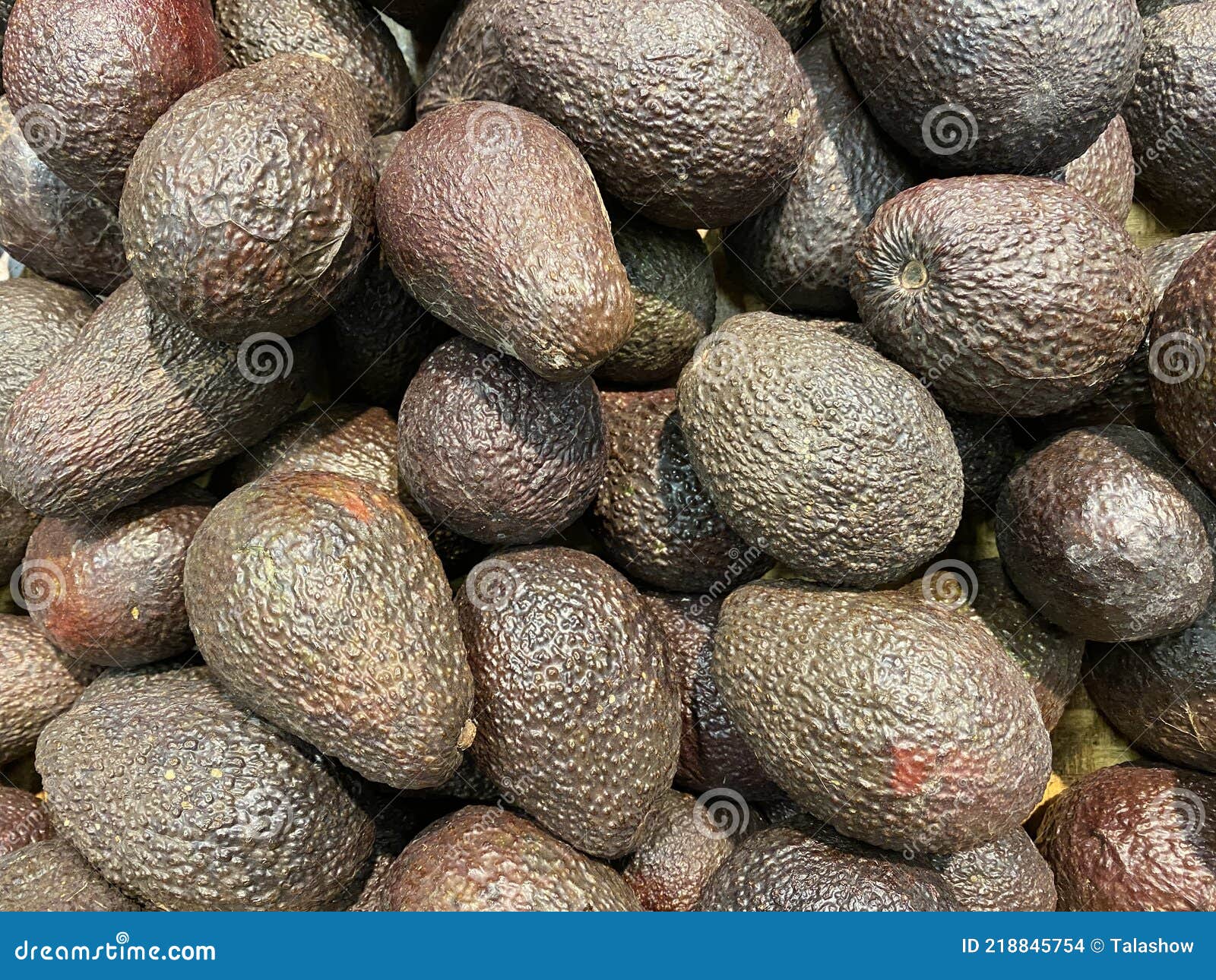 Delicious Ripe Avocado on the Counter in the Store Stock Photo - Image ...