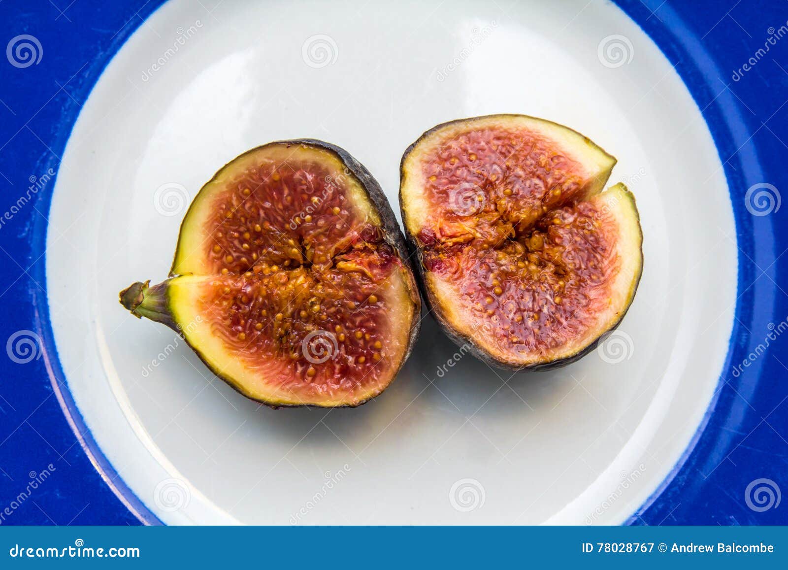 Delicious Ripe Figs Ready for Eating Stock Image - Image of acid ...