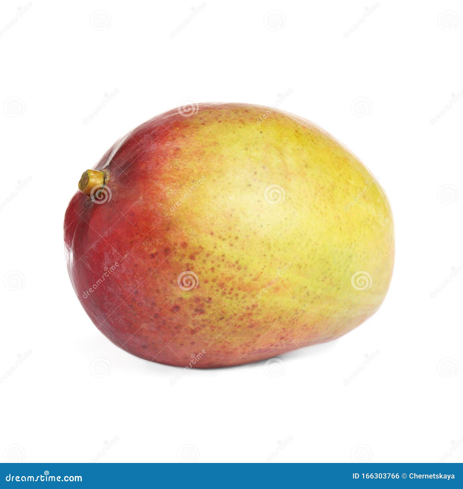 Delicious Ripe Juicy Mango Isolated Stock Photo - Image of beautiful ...