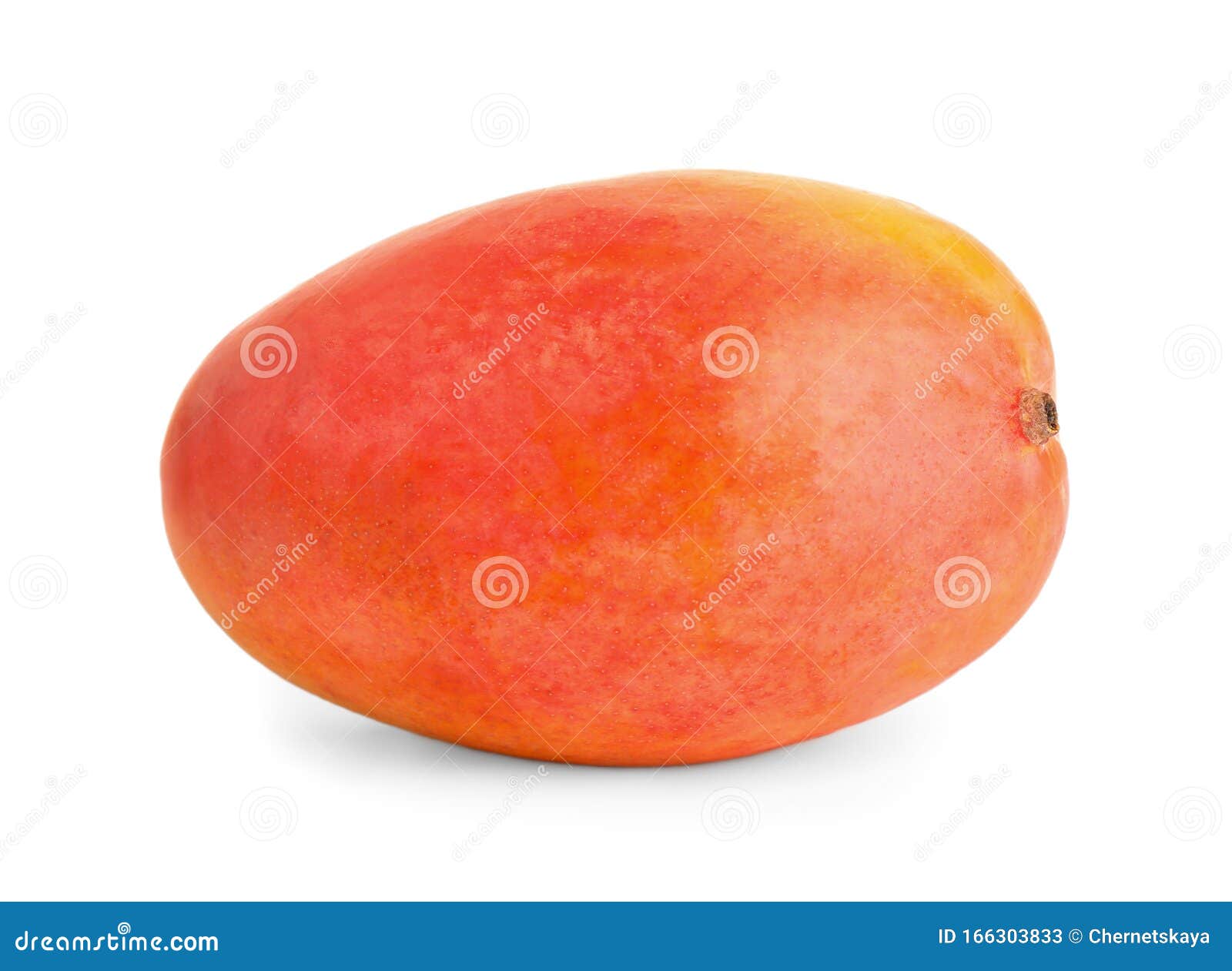 Delicious Ripe Juicy Mango Isolated Stock Image - Image of vegan ...