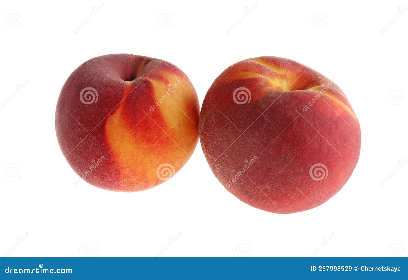 Delicious Ripe Juicy Peaches Isolated on White Stock Image - Image of ...