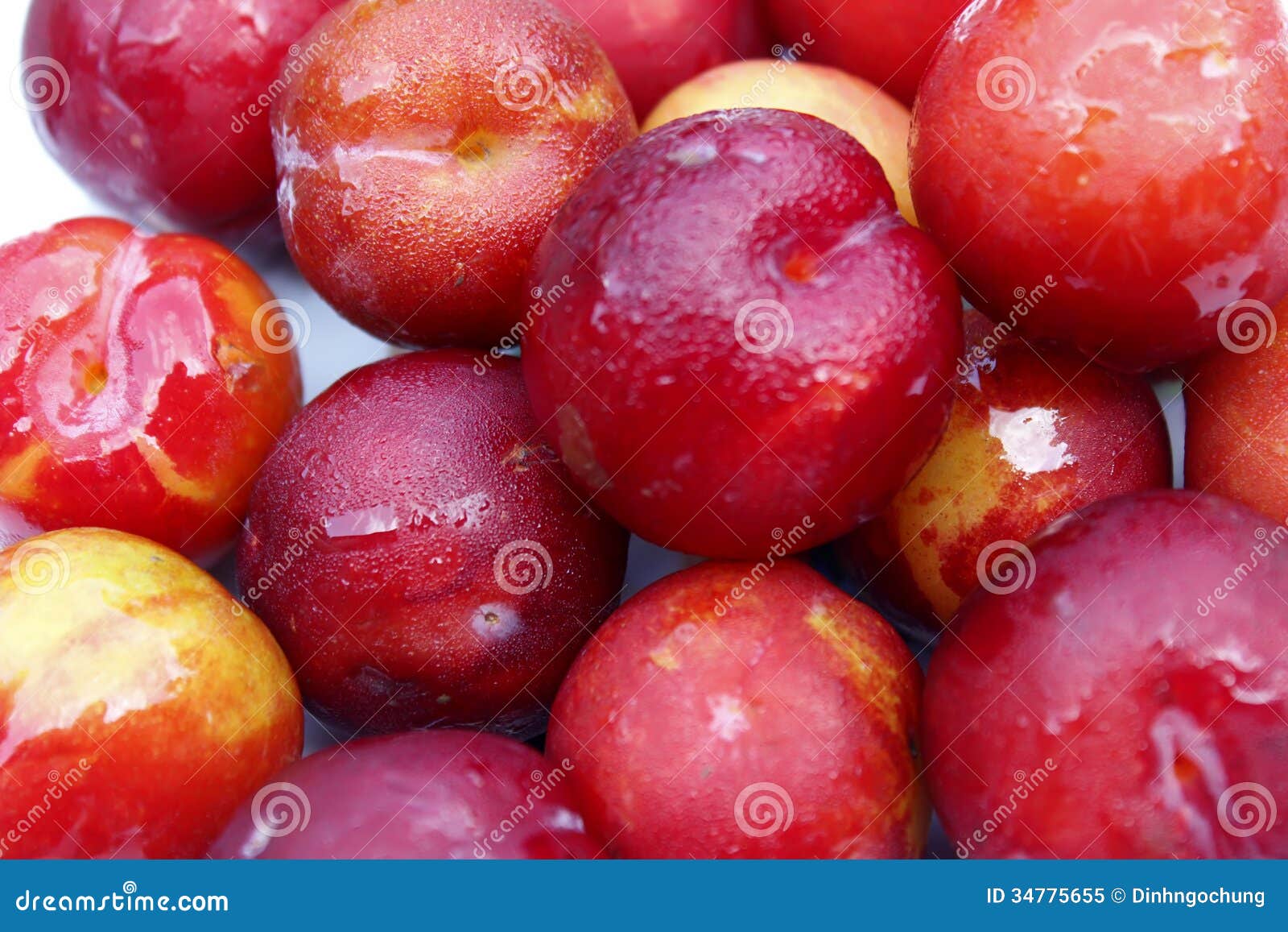 Delicious ripe plums stock image. Image of nutrition - 34775655