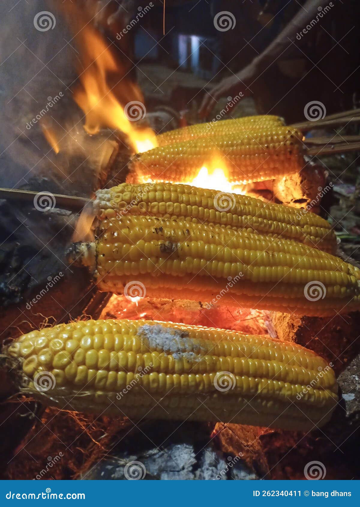 Delicious roasted corn stock image. Image of delicious - 262340411