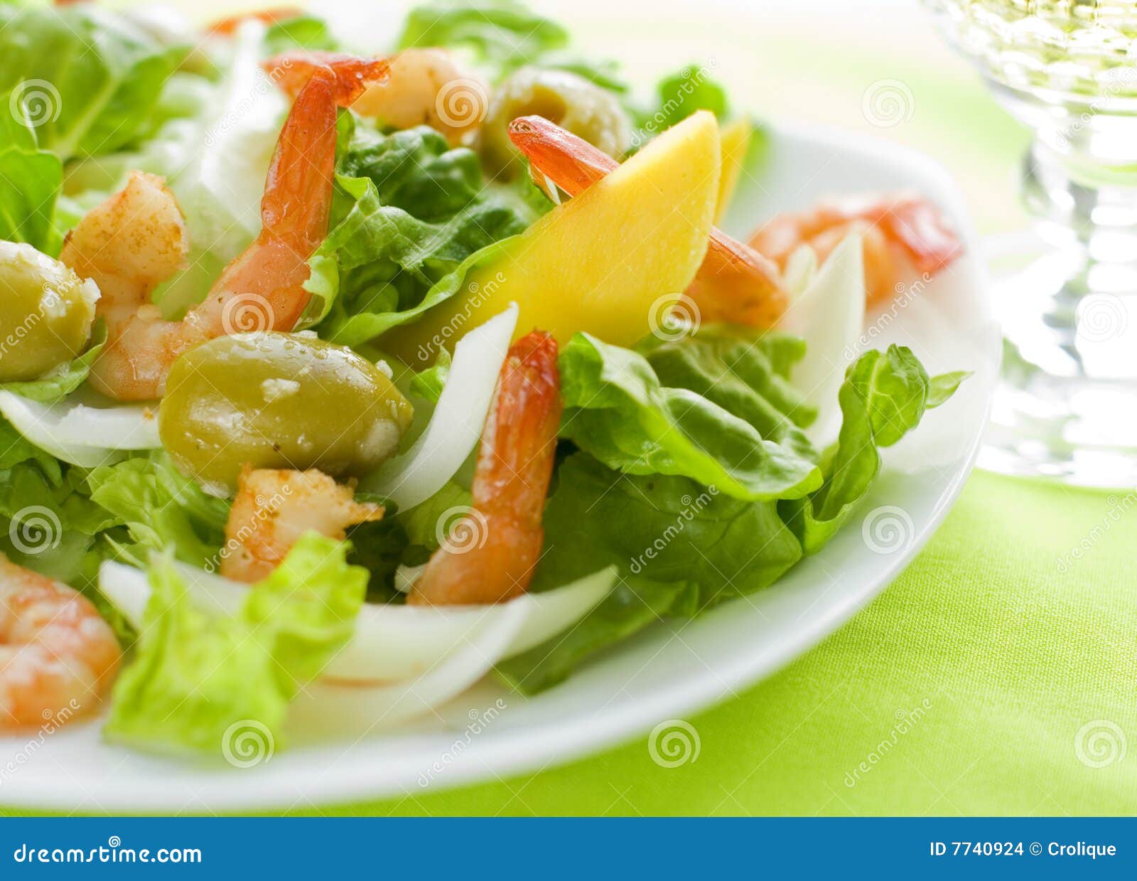 Delicious salad stock photo. Image of nutrition, culinary - 7740924