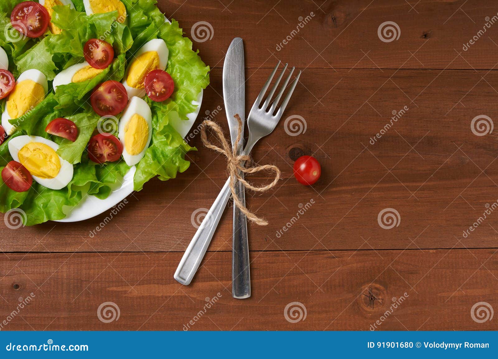 Delicious salad in cafe stock photo. Image of lunch, closeup - 91901680