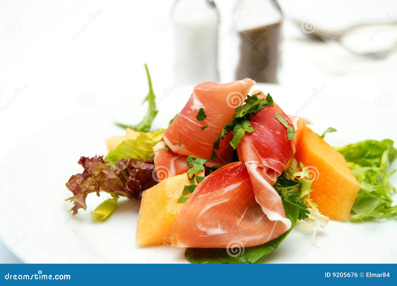 Delicious Salads As Appetizer Stock Photo - Image of vegetables ...