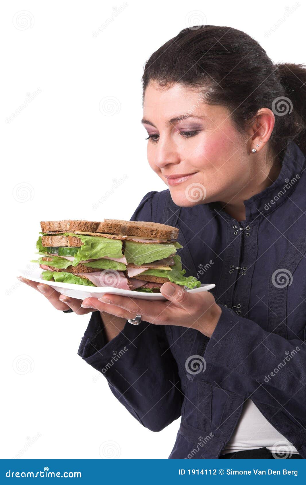 Delicious sandwich stock photo. Image of people, healthy - 1914112