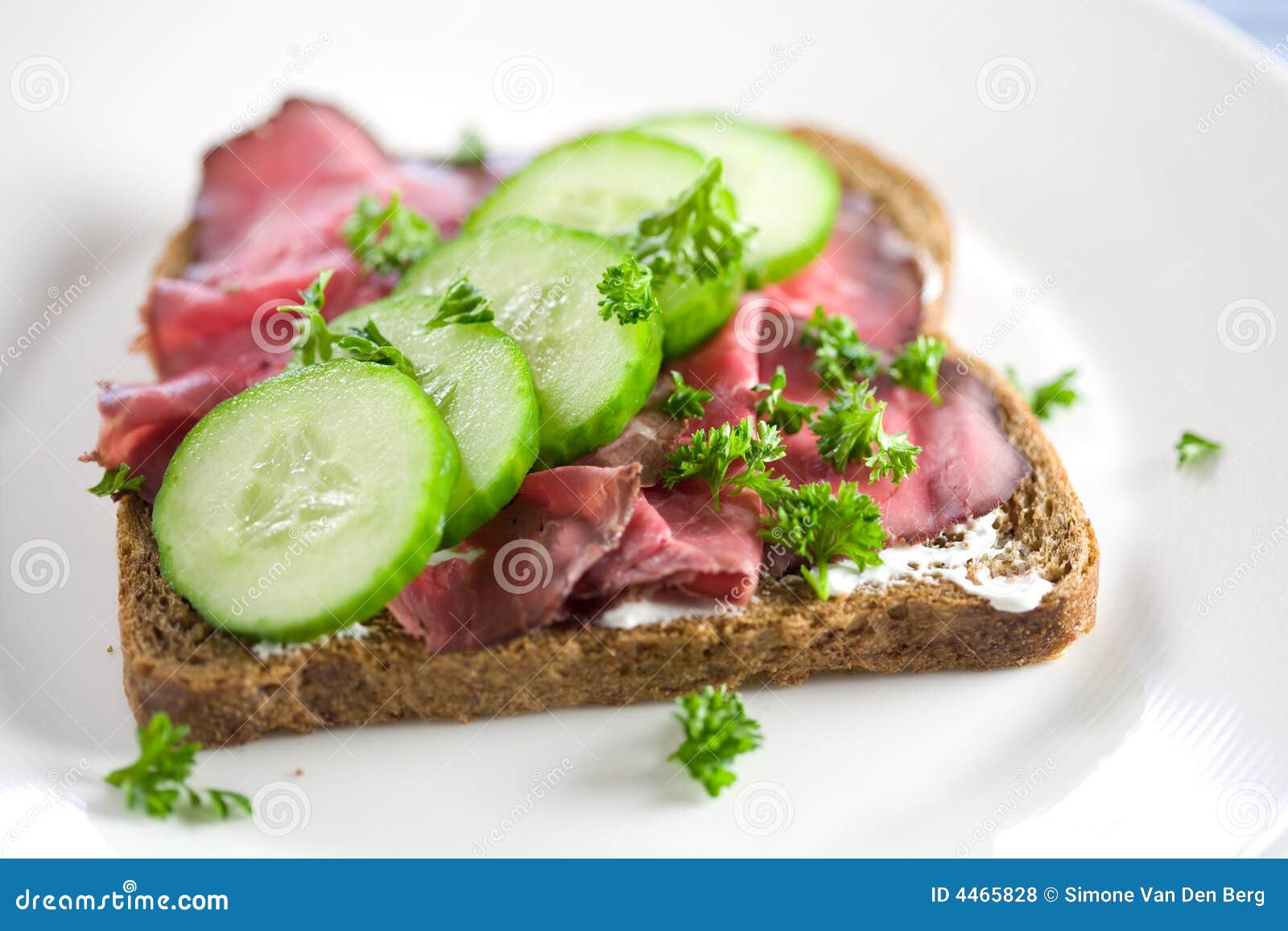 Delicious sandwich stock photo. Image of carbohydrates - 4465828
