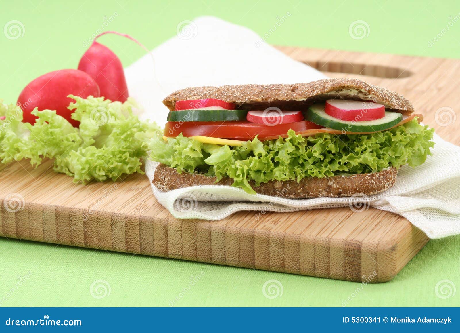 Delicious sandwich stock image. Image of meal, sandwich - 5300341