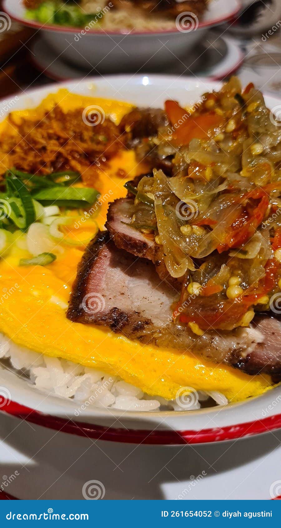 Delicious sei sapi stock photo. Image of rice, grill - 261654052