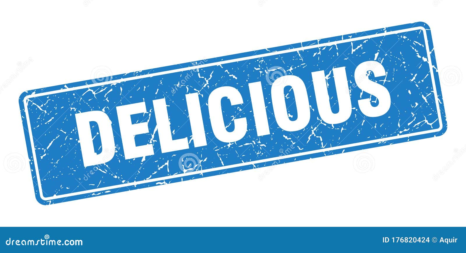 Delicious Sign. Delicious Grunge Stamp Stock Vector - Illustration of ...