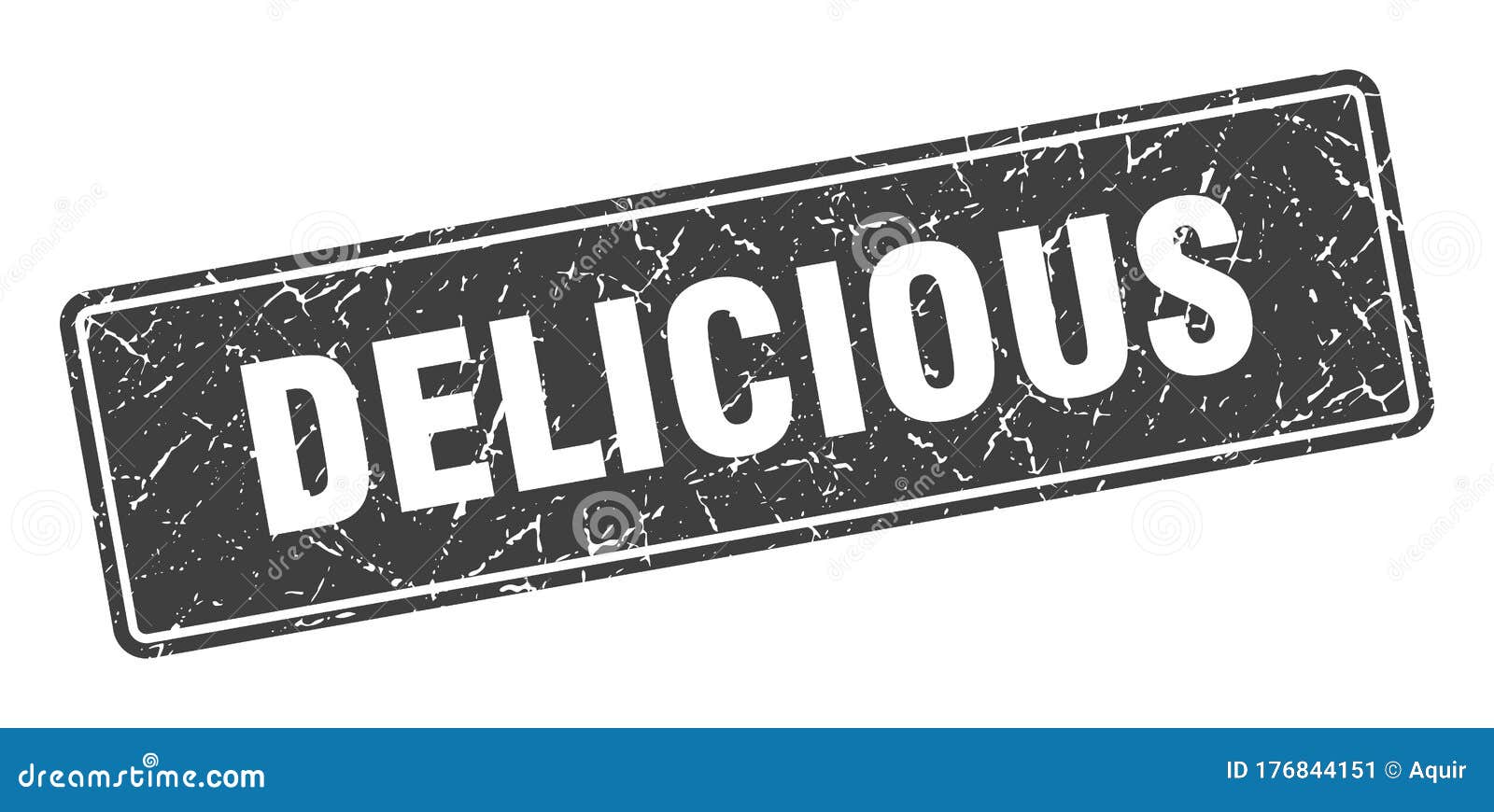 Delicious Sign. Delicious Grunge Stamp Stock Vector - Illustration of ...
