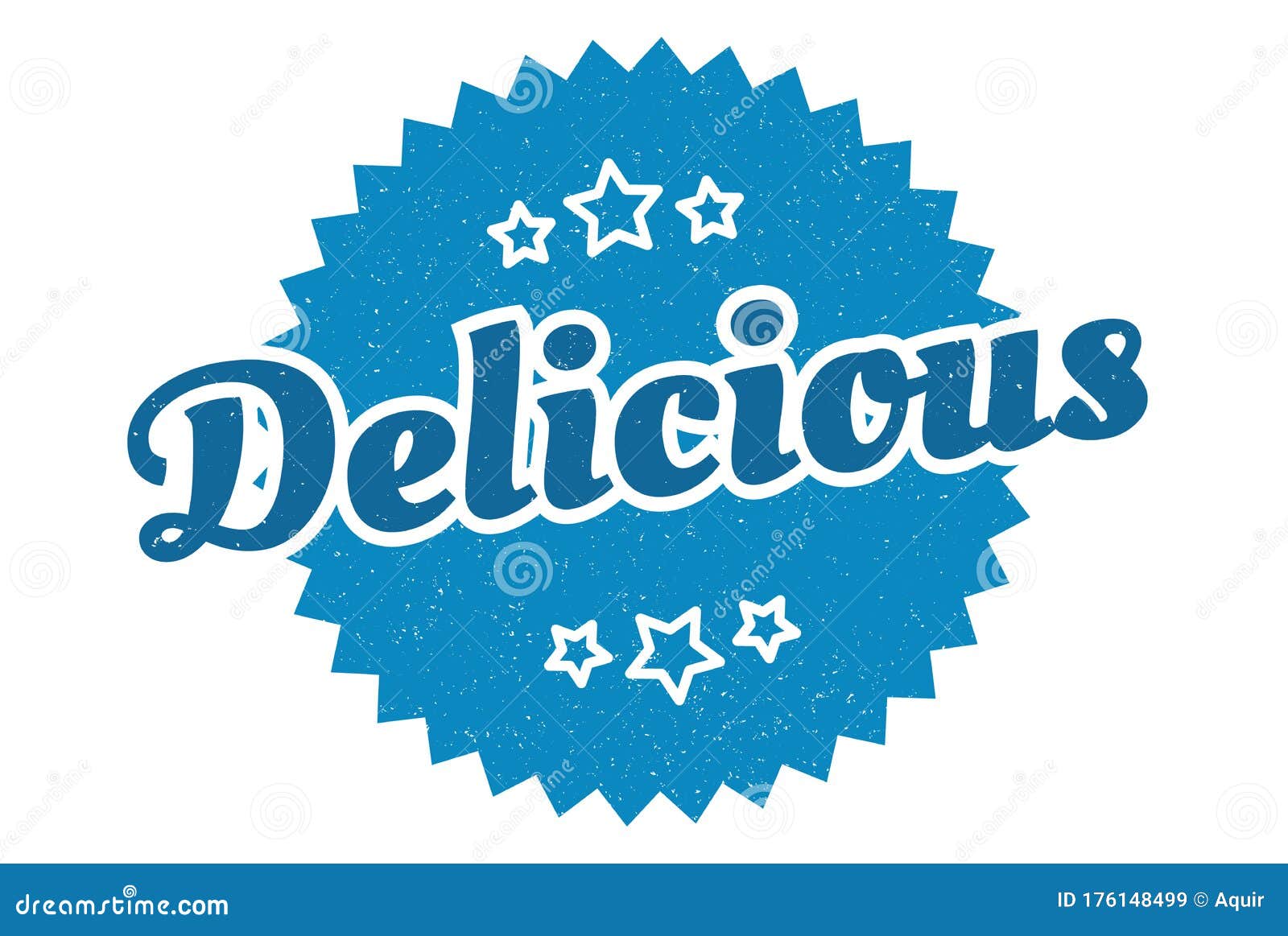 Delicious Sign. Delicious Vintage Retro Label Stock Vector ...