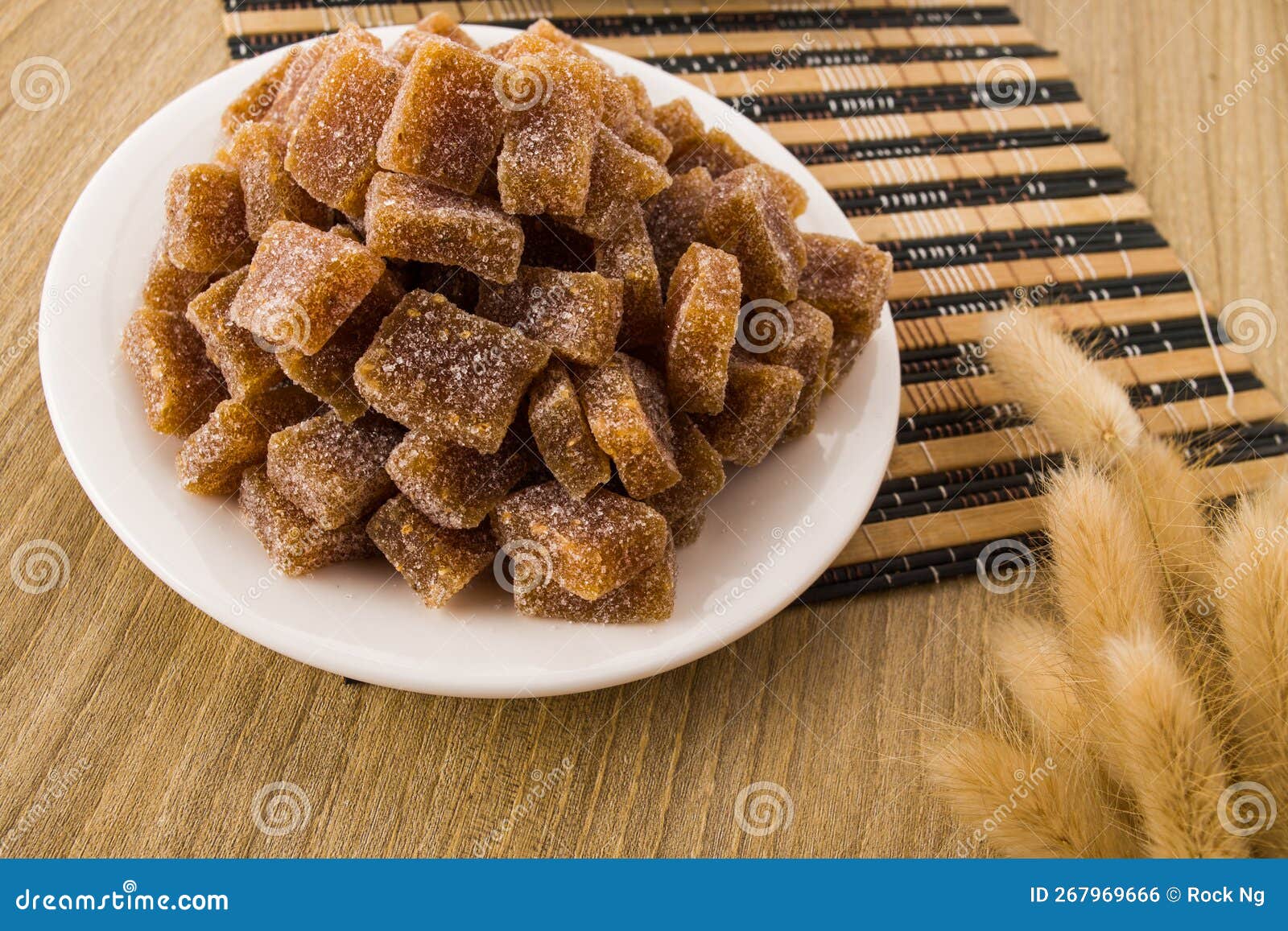 Delicious and Delicious Snack Ginger Candy Stock Photo - Image of ...