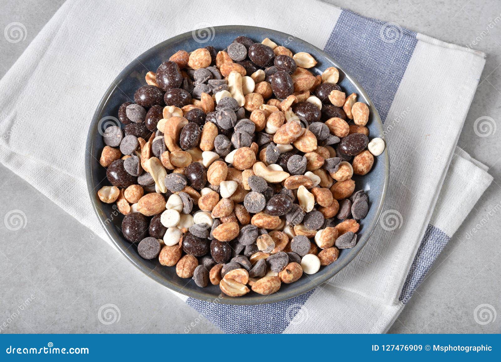 Delicious snack mix stock image. Image of almonds, roasted - 127476909