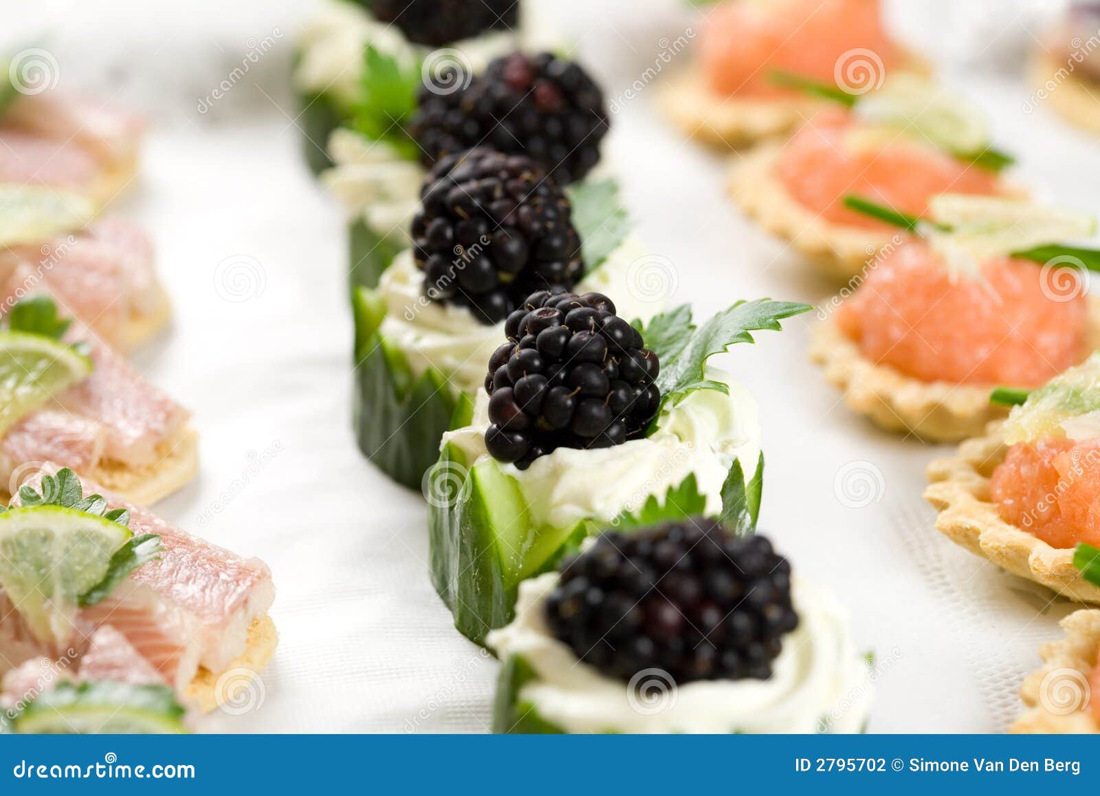 Delicious snacks stock photo. Image of cucumber, meal - 2795702