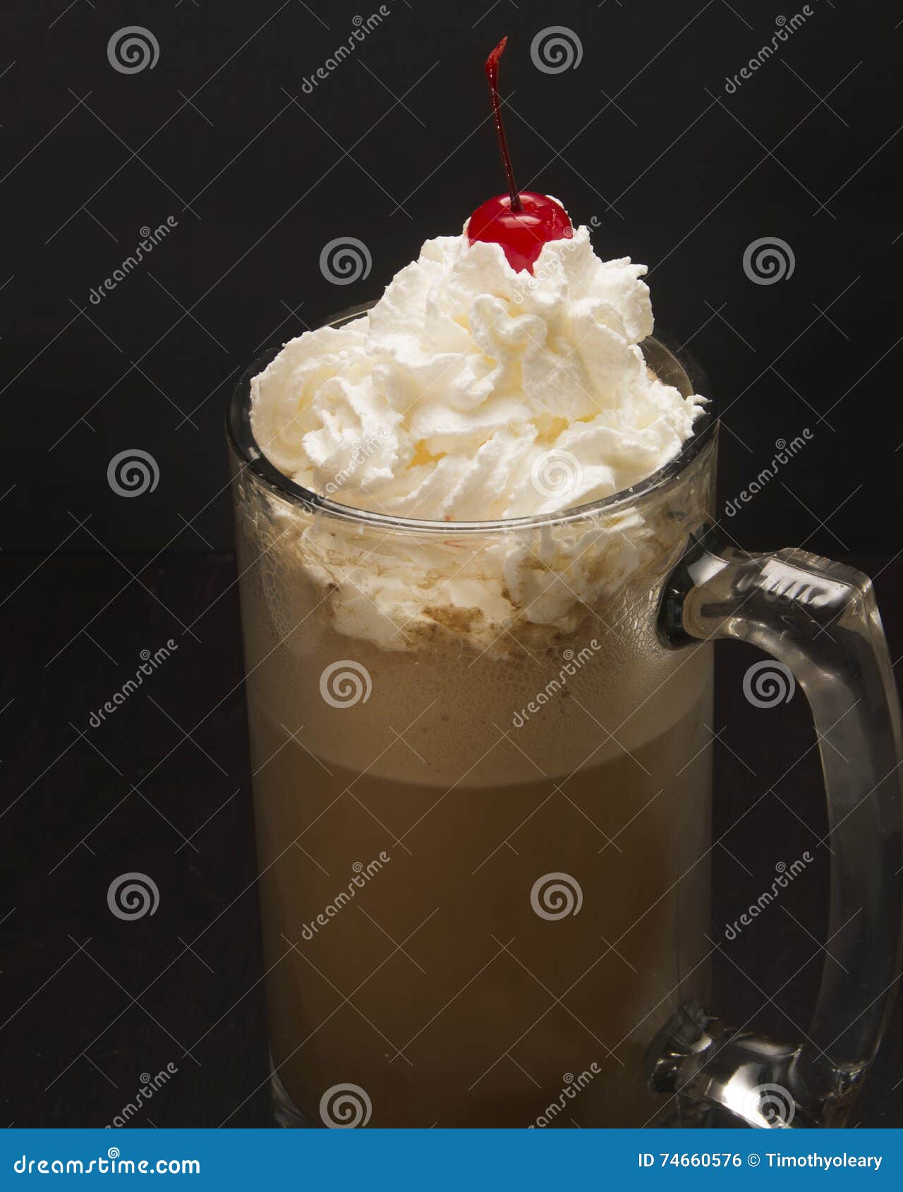 Delicious Soda Float stock photo. Image of glass, delicious - 74660576