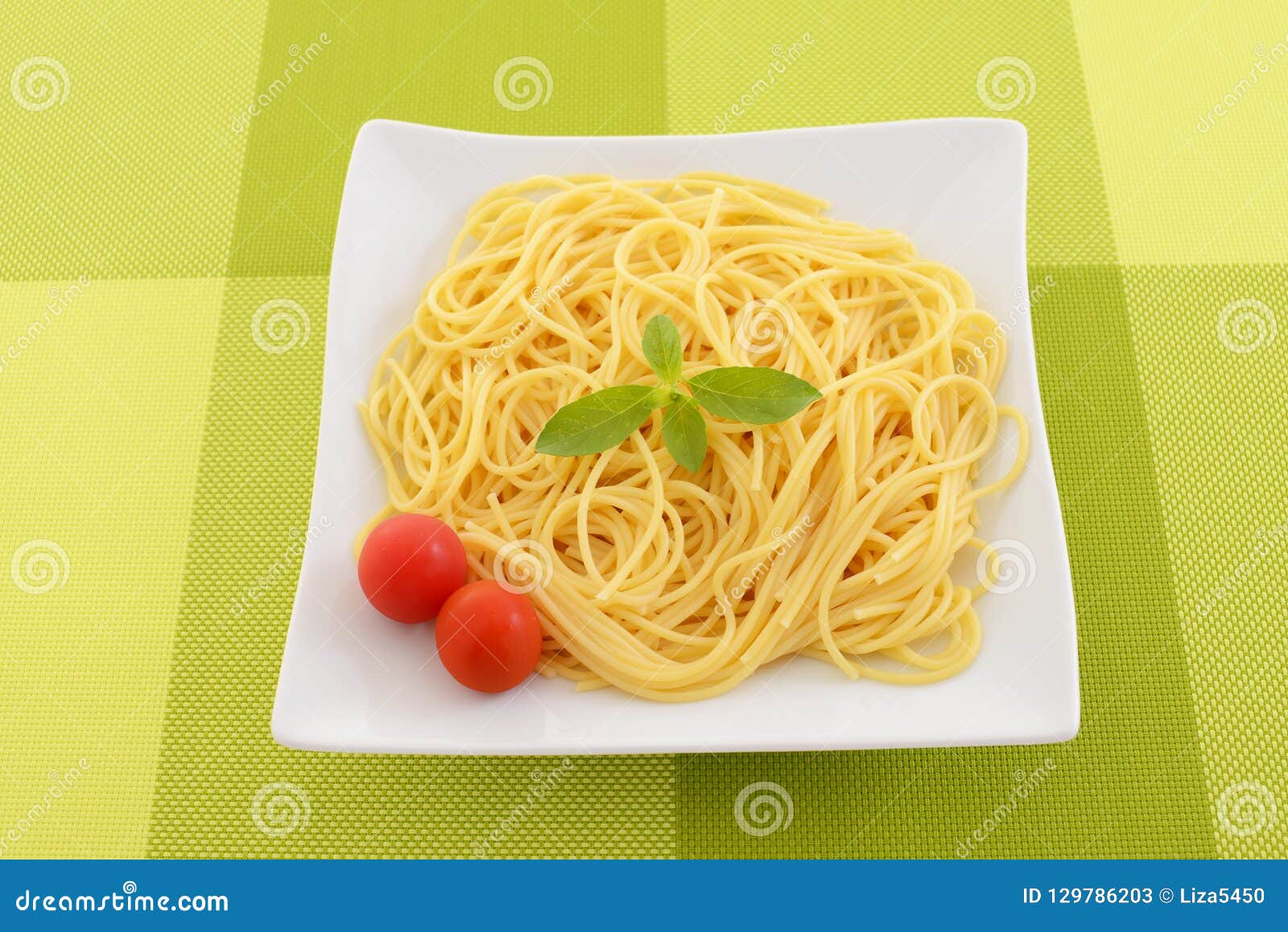 Delicious spaghetti stock image. Image of care, kitchen - 129786203