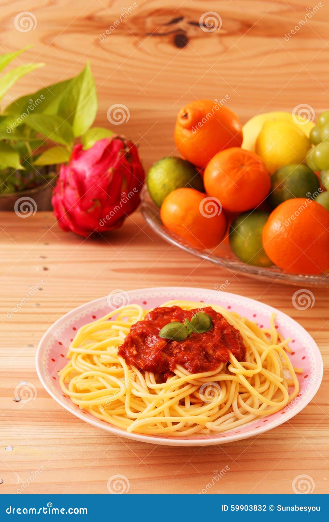 Delicious spaghetti stock photo. Image of basil, bolognese - 59903832