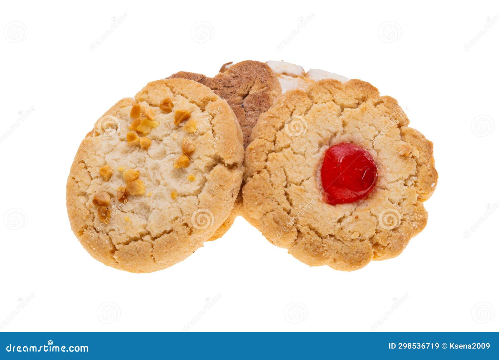 Delicious Spanish Cookies Isolated Stock Image - Image of traditional ...
